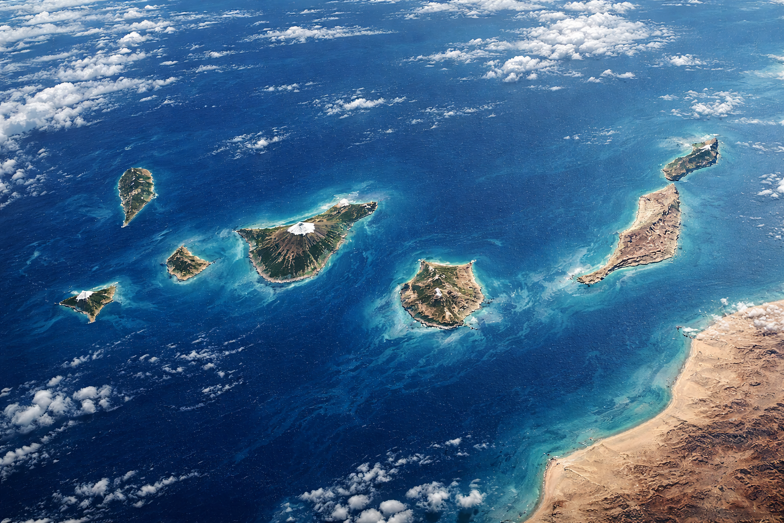 El Sahel y las Islas Canarias